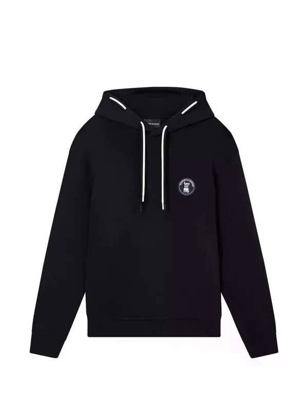 Emporio Armani Logo-patch Hoodie