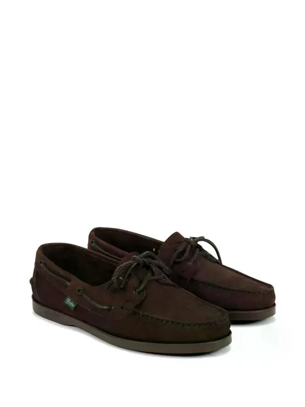 Paraboot Leather Boat Shoes