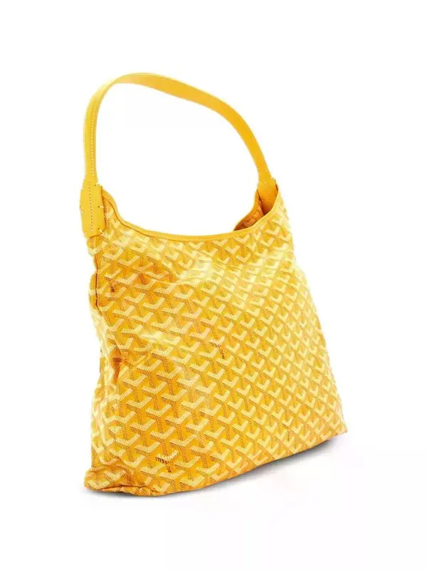 Goyard Boheme Coated Canvas Hobo Bag - Yellow