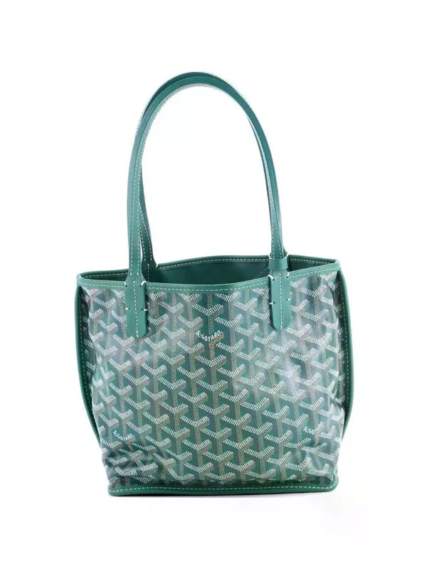 Goyard Anjou Reversible Mini Satchel - Green