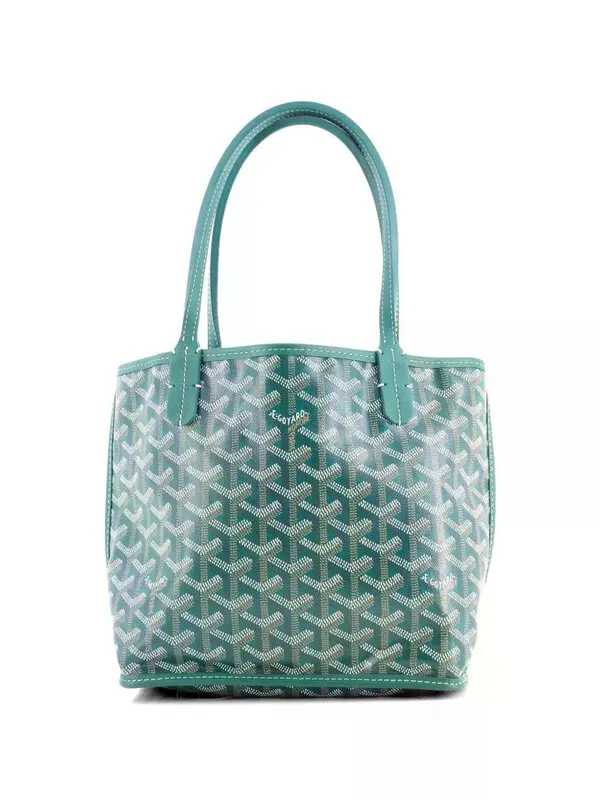 Goyard Anjou Reversible Mini Satchel - Green