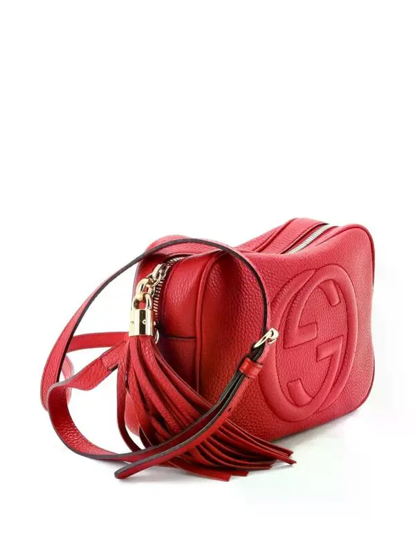 Gucci Soho Disco Small Crossbody Bag - Red