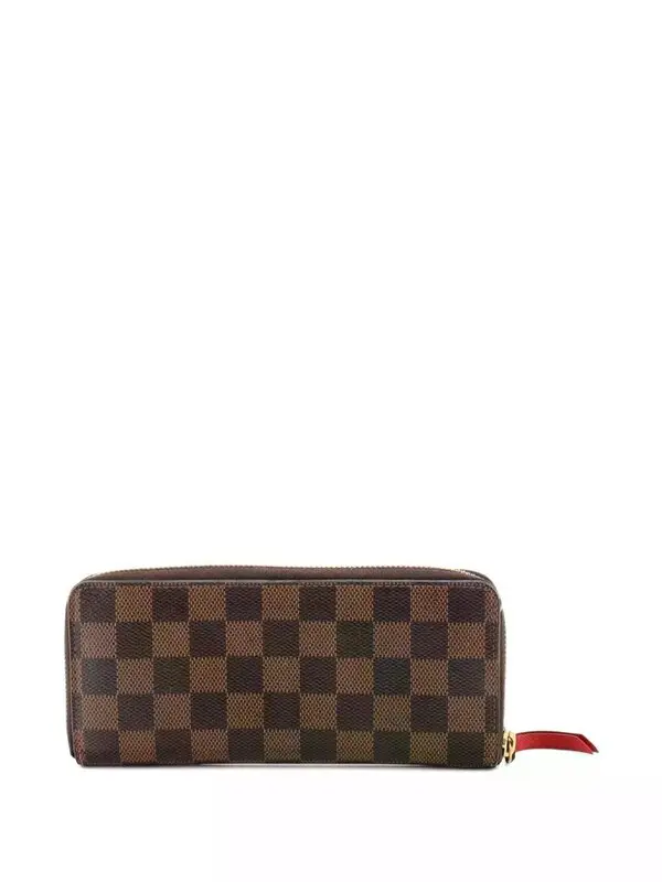 LOUIS VUITTON Clemence Wallet Damier Small Wallets