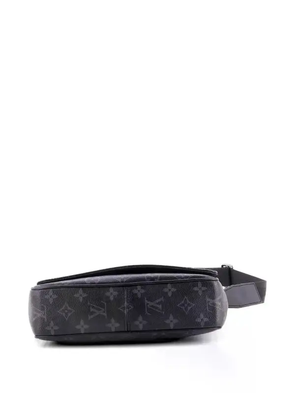 LOUIS VUITTON District Messenger Bag Monogram Eclipse Canvas Pm