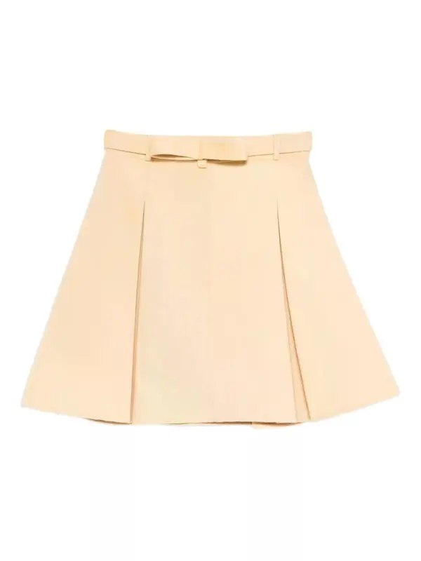 ALICIA AUDREY Louisa Mini Skirt - Yellow