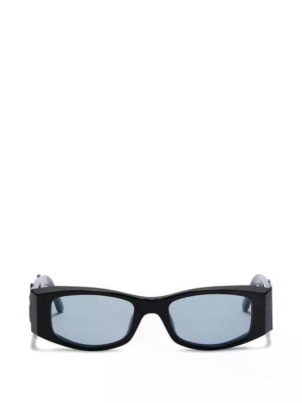 Palm Angels Angel Rectangle-frame Sunglasses - Black