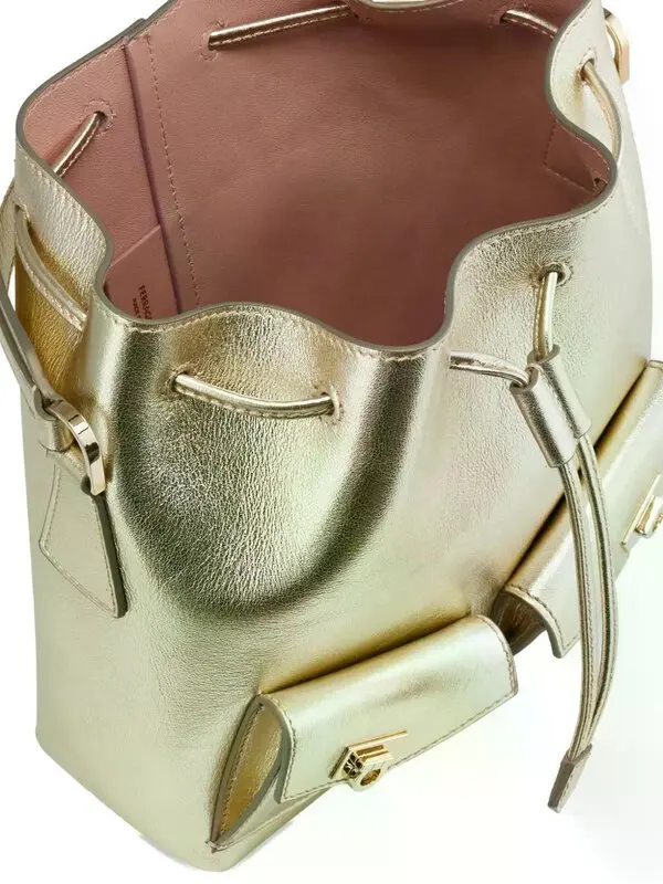 FERRAGAMO Multipocket Bucket Bag