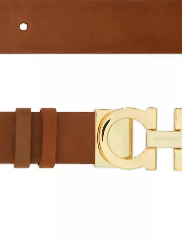 FERRAGAMO Adjustable Gancini Belt