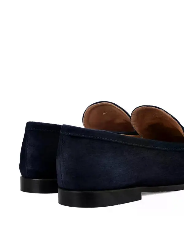 FERRAGAMO Gancini Loafers - Blue