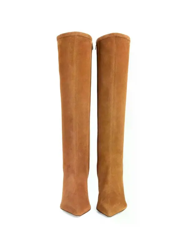 FERRAGAMO Knee High Boots - Neutrals