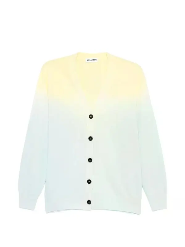 JIL SANDER Buttoned Gradient Cardigan