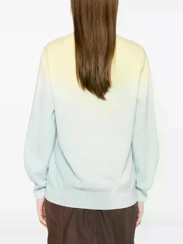 JIL SANDER Buttoned Gradient Cardigan