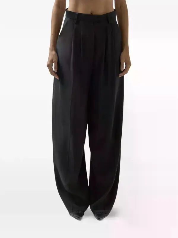 Gcds Pleated Wide-leg Trousers