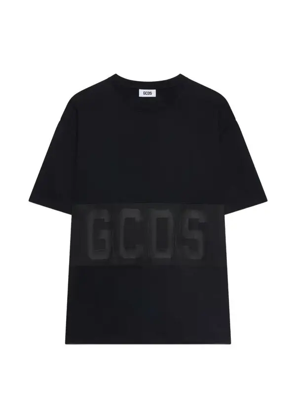 Gcds Logo-band T-shirt - Black