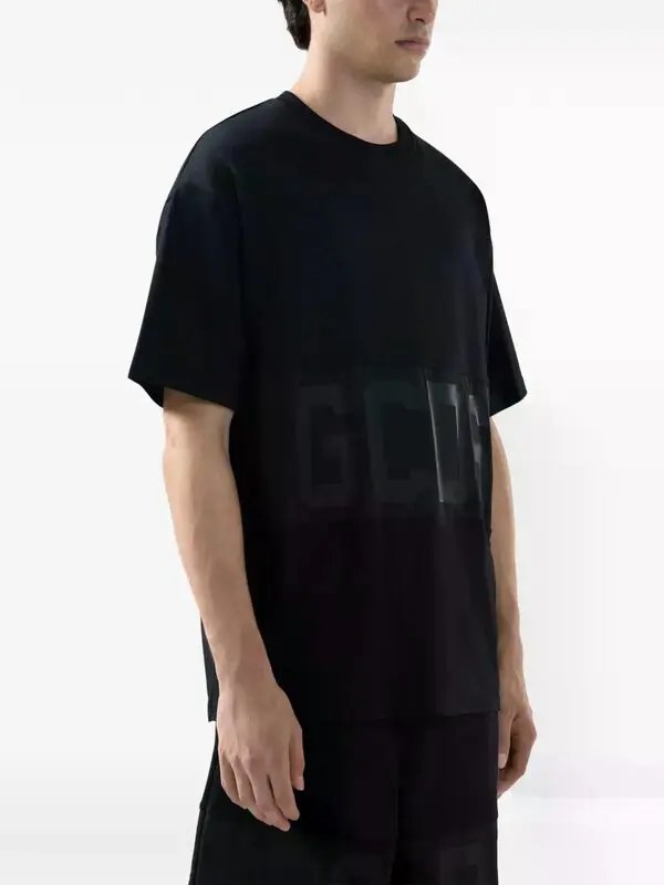 Gcds Logo-band T-shirt - Black