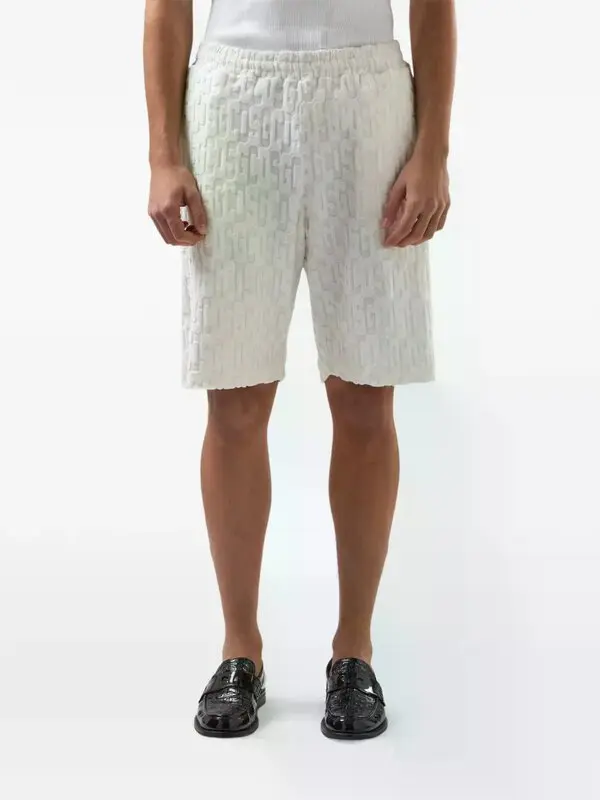 Gcds Monogram Patterned Shorts