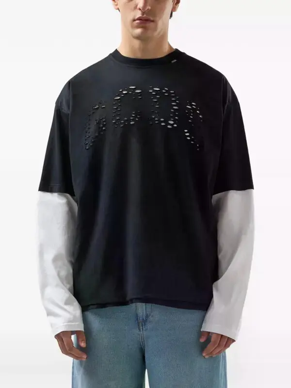 Gcds Logo-lettering Oversized T-shirt