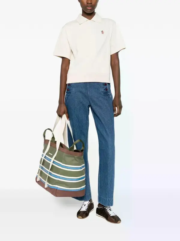Moncler Logo Patch Polo Shirt