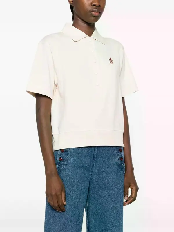 Moncler Logo Patch Polo Shirt