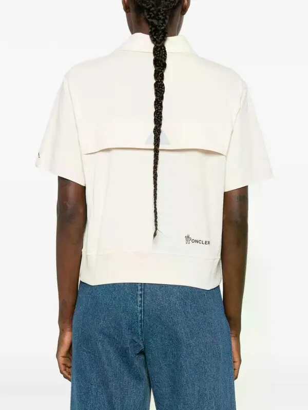 Moncler Logo Patch Polo Shirt