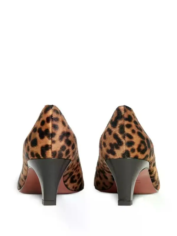 Roberto Festa Falira Leopard-print Heel Pumps - Brown