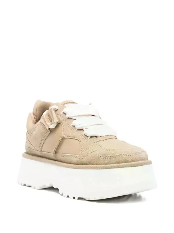 UGG Astromel Lace-up Platform Sneakers - Neutrals