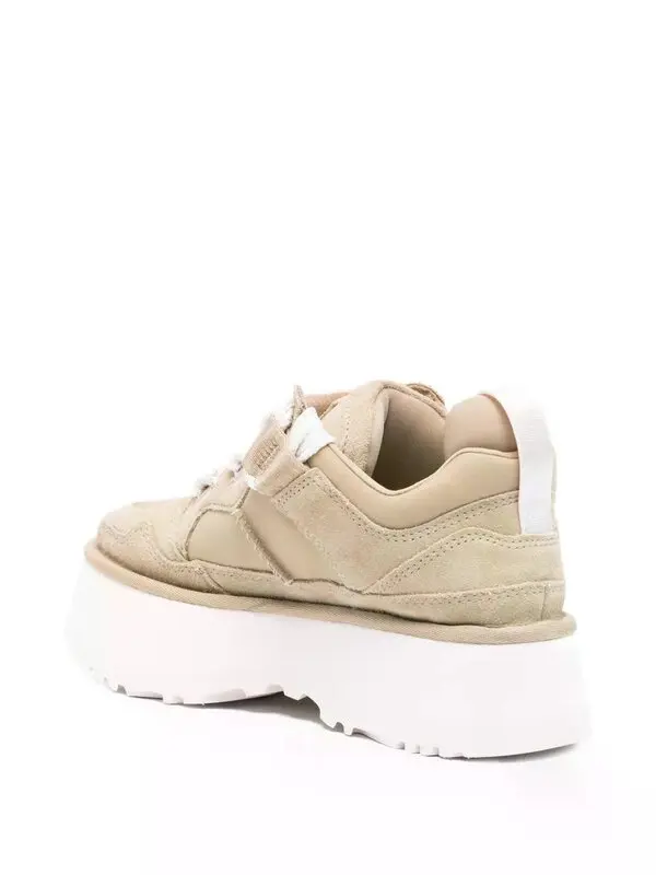 UGG Astromel Lace-up Platform Sneakers - Neutrals