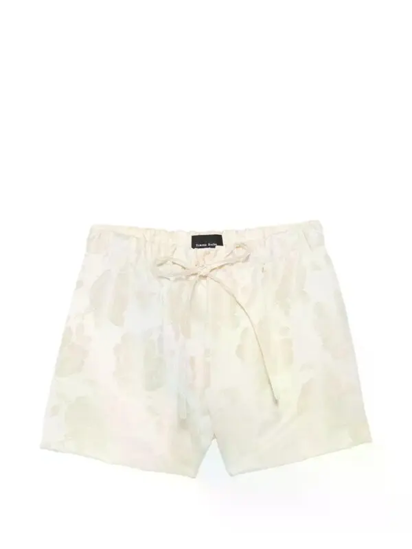 Simone Rocha Elasticated Rose Shorts