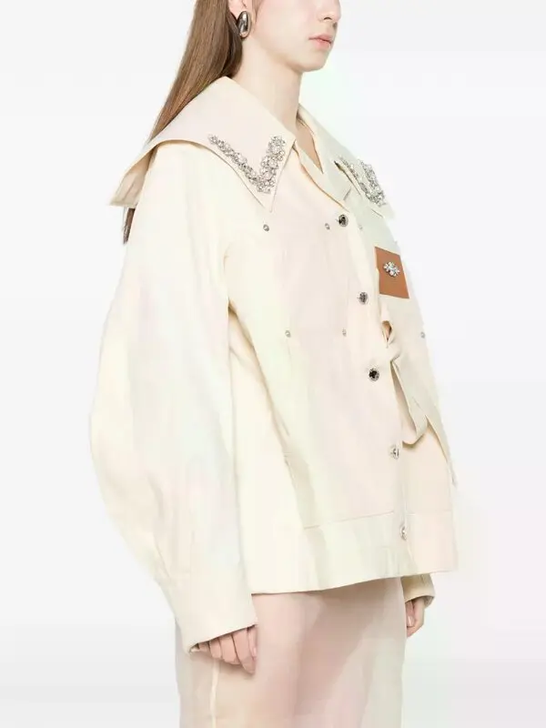 Simone Rocha Sailor-collar Bow Jacket
