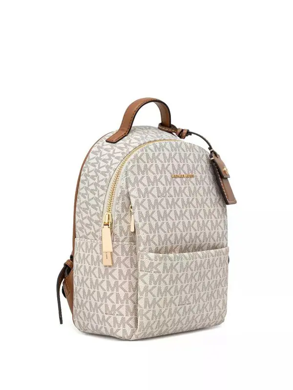 Michael Kors Logo-print Backpack With Tag Detail