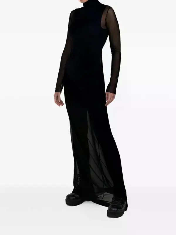 AME.M Long-sleeve Maxi Dress