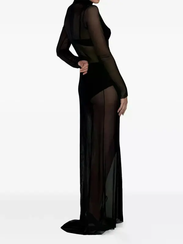 AME.M Long-sleeve Maxi Dress