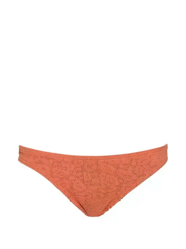 Bond Eye Textured Bikini Bottoms - Orange