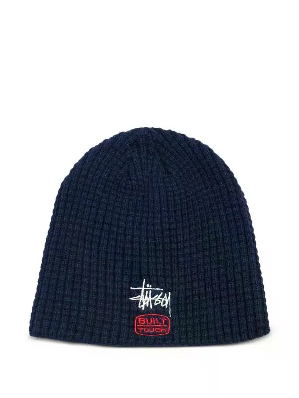 StÜssy Waffle Skullcap Beanie - Blue