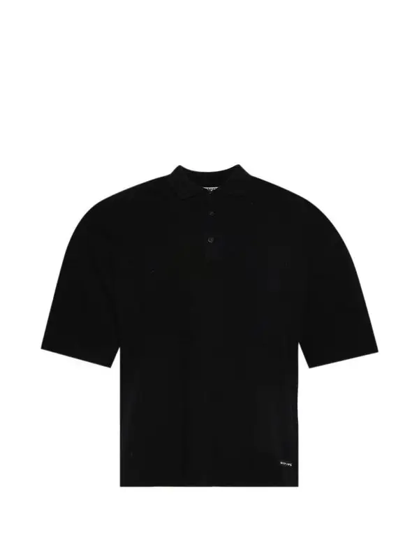 Alexander Wang Logo Polo Shirt - Black