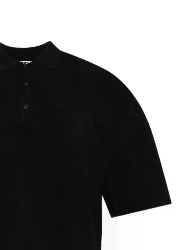 Alexander Wang Logo Polo Shirt - Black