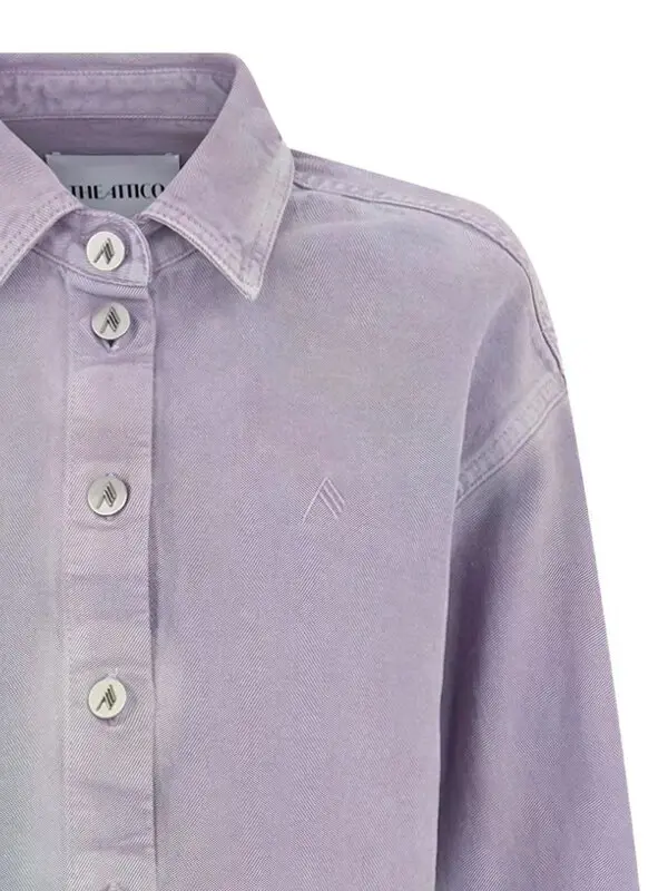 Attico Button Cotton Shirt