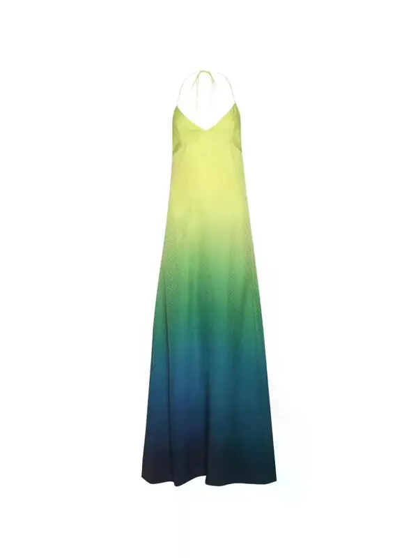 Casablanca Gradient Maxi Dress