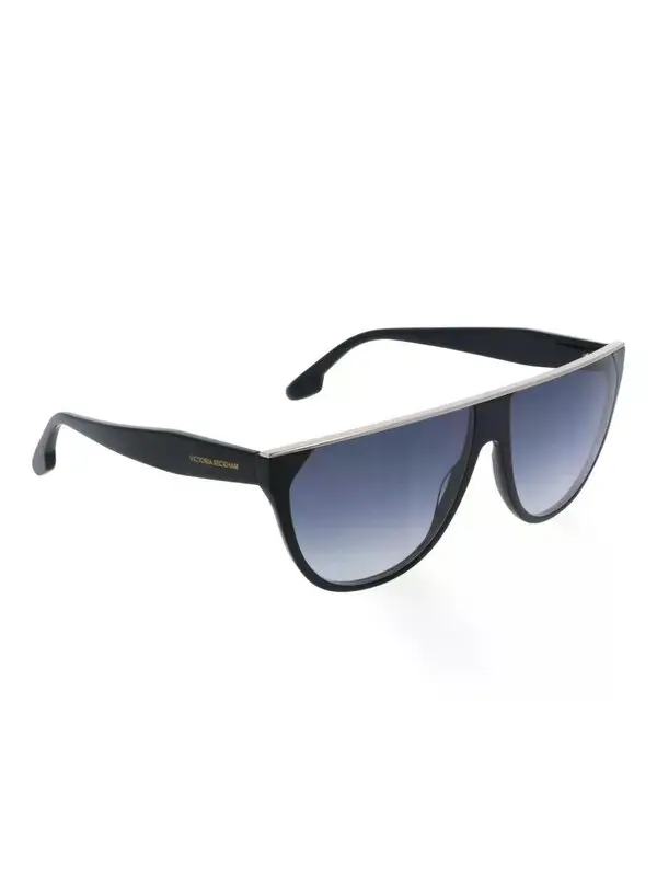 Victoria Beckham Geometric-frame Sunglasses - Black