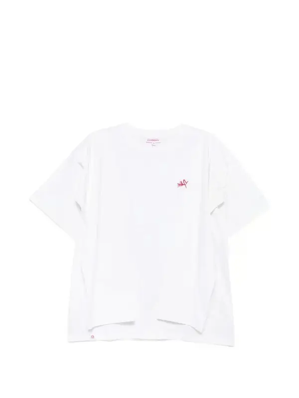 CHARLES JEFFREY Short-sleeve T-shirt - White