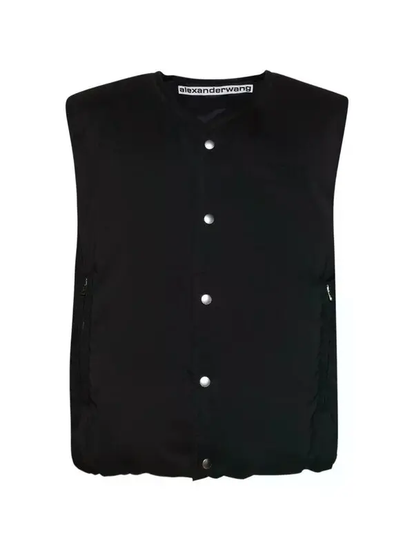 Alexander Wang Button Puffer Vest