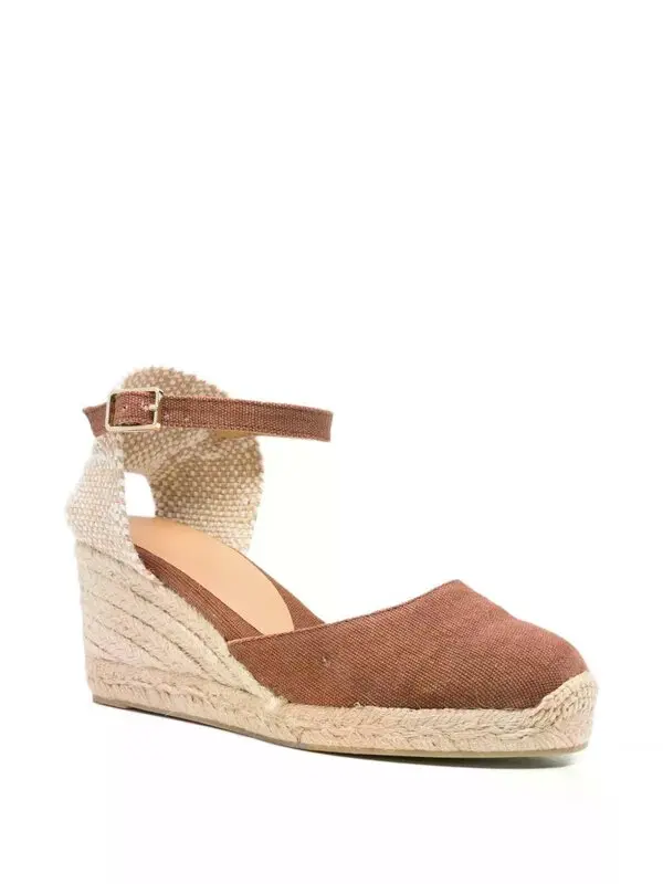 CastaÑer Carol Ankle-strap Espadrilles - Brown