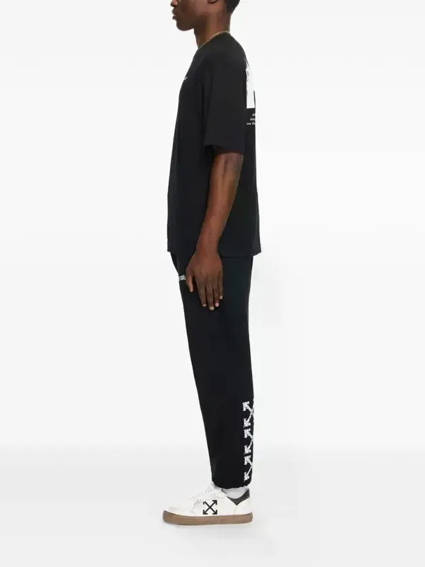 Off-White Heraldic Arrow Cuffed Track Pants