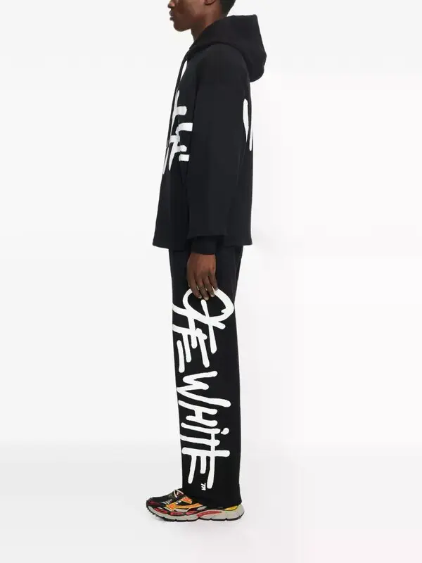 Off-White Loose Fit Hoodie