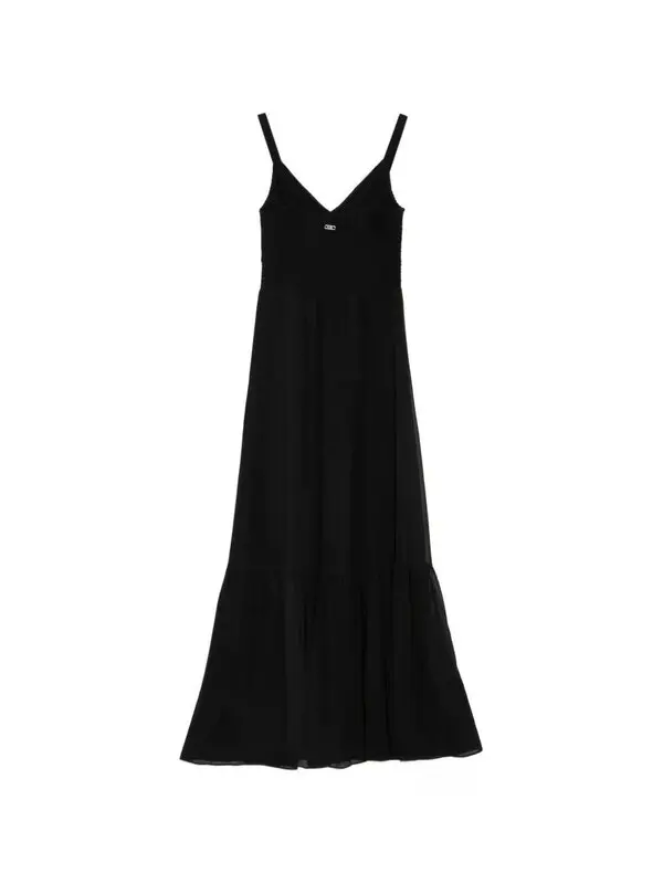 Michael Kors Smocked Maxi Dress