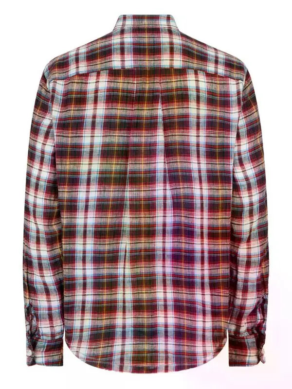 Dsquared2 Plaid-pattern Long-sleeve Shirt