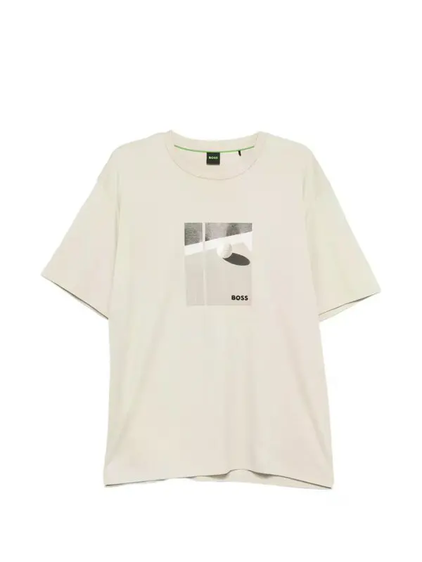 BOSS Tennis-artwork T-shirt