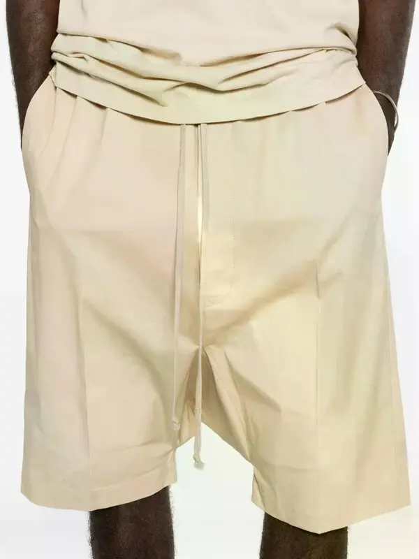 Rick Owens Drawstring Shorts - Neutrals