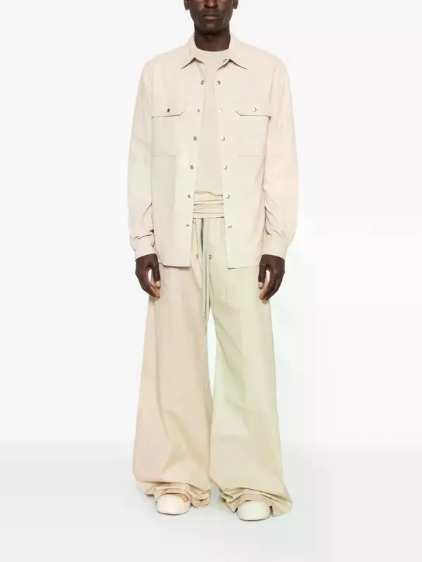 Rick Owens Bela Zip Drawstring Trousers