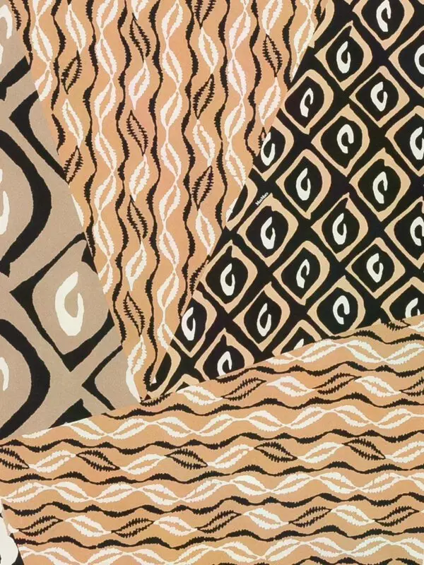 Max Mara Patchwork-print Scarf